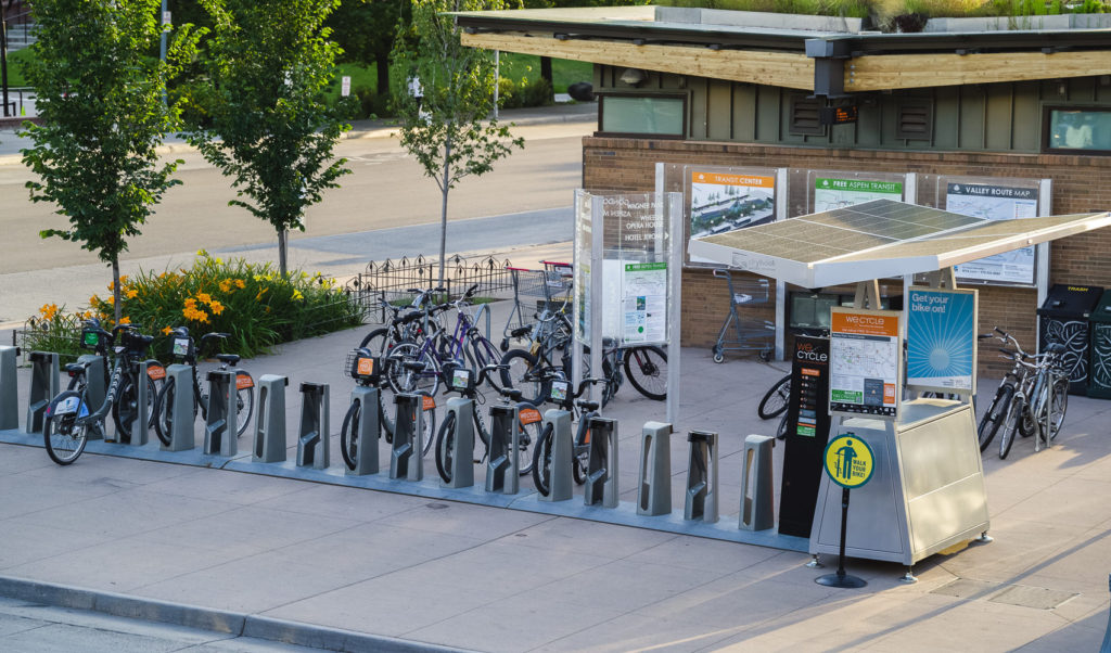 World's First Network of Solar-Powered E-Bike Charging Stations | WE-cycle